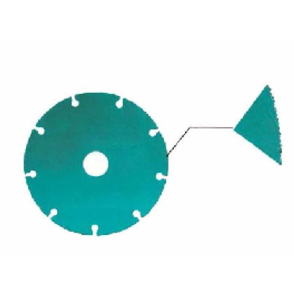 Quality 115mm Vacuum Brazed Diamond Disc Concrete Cutting Wheel For Cutting Wood With Nails for sale
