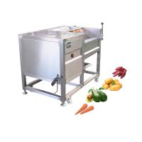 Quality 220V 380V Vegetable Potato Washing Peeling Machine 1600 X 950 X 1000mm for sale