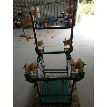 Quality Four Bundle Conductors Overhead Line Bicycle Overhaul Vehicle Inspection Trolley for sale