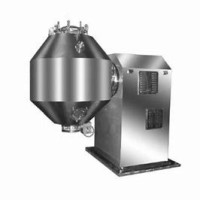 Quality 400kg/H PLC Rotary Cone Vacuum Paddle Dryer For Liquid Raw Material for sale