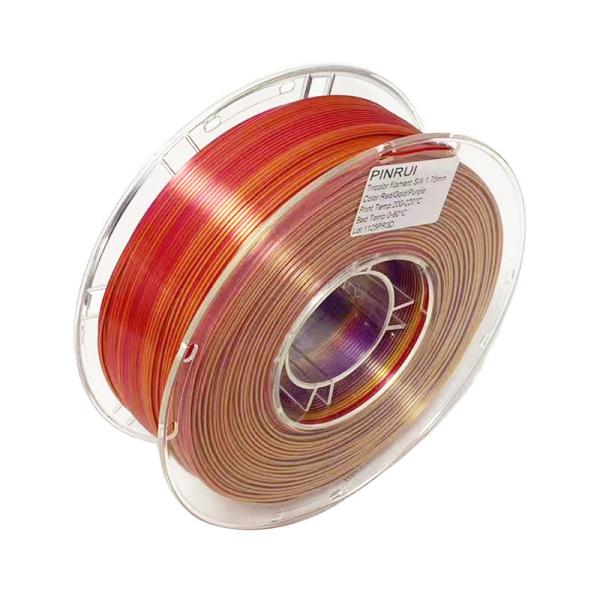 Quality Trip color filament, dual color filament, silk filament, pla filament, 3d for sale
