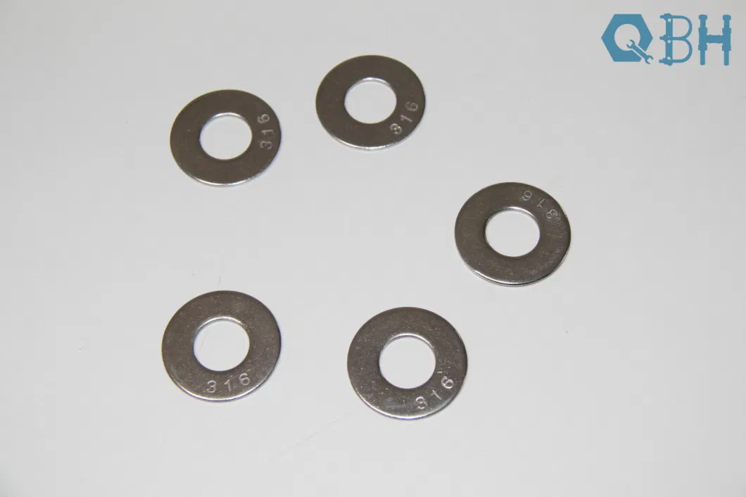DIN 125 Washer Stainless Steel 316 High Quality Flat Washers