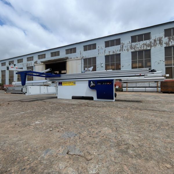 Quality Construction Works 1300mm Sliding Table Panel Saw Machine with 3200X375MM Table for sale