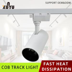 Quality Anti Glare Cob commercial Led Track Lighting 3000K 4000K 6500K for sale