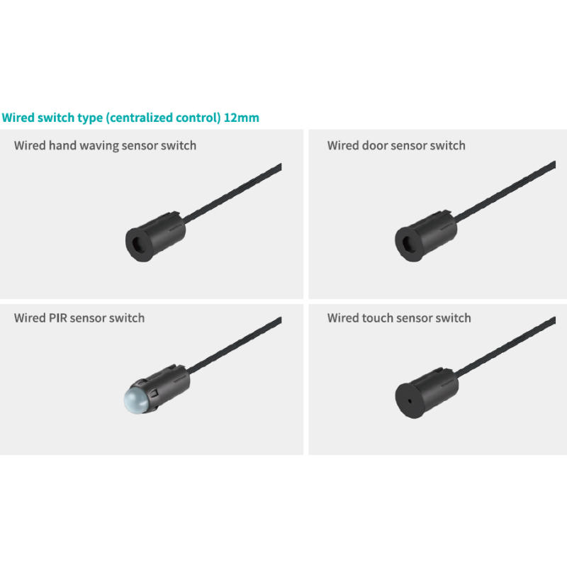 Letaron sensor switch application in cabinet lighting