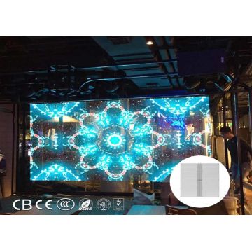Quality Ultra Thin P10 Transparent Led Display Mesh With 80% Transparency for sale