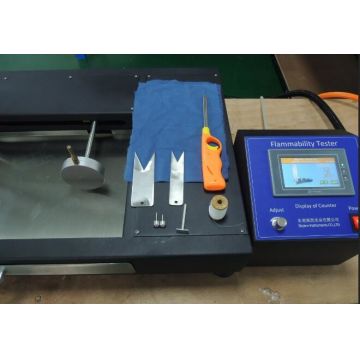 Quality ISO 6940 Fabrics Vertical Flammability Tester for sale