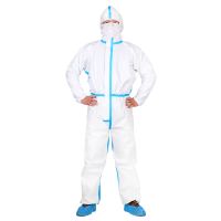 Quality CE Type 4 Disposable Coveralls Against Blood Body Liquid Disposable SF Coverall for sale