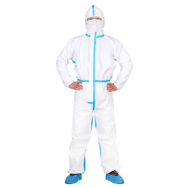 Quality CE Type 4 Disposable Coveralls Against Blood Body Liquid Disposable SF Coverall for sale