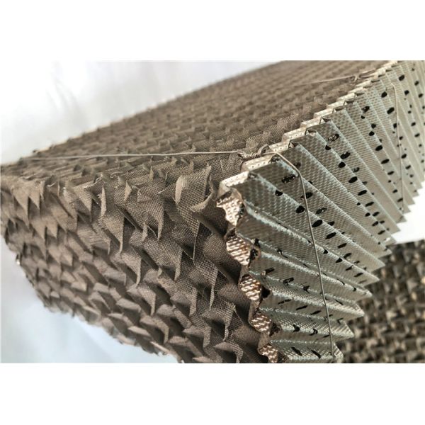 Quality Petrochemical Metal Structured Packing Corrugated Plate Large Flexibility for sale