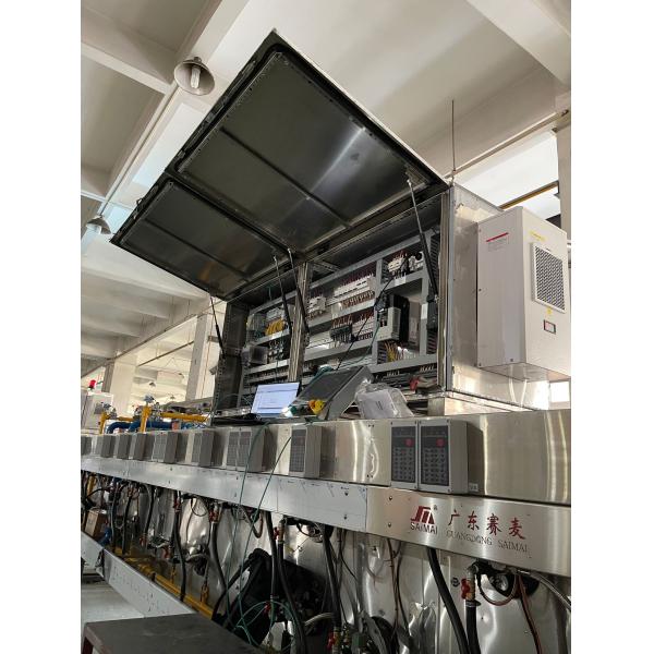 Quality Independent Controlled Temperature Probes Direct Gas Tunnel Oven 304 Stainless for sale