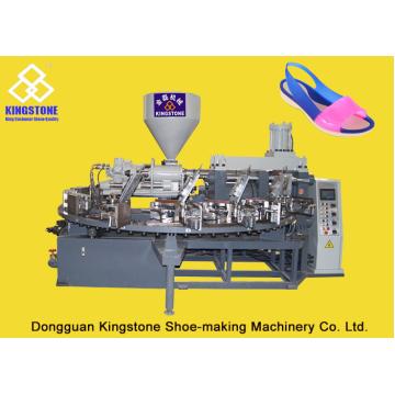 Quality Automatic Rotary One Color Sandal Making Machine For Plastic Jelly Shoes for sale