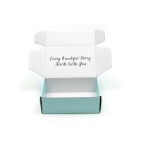 Quality Recycled Corrugated Packaging Paper Box Full Color Printing For Shoes Clothing for sale