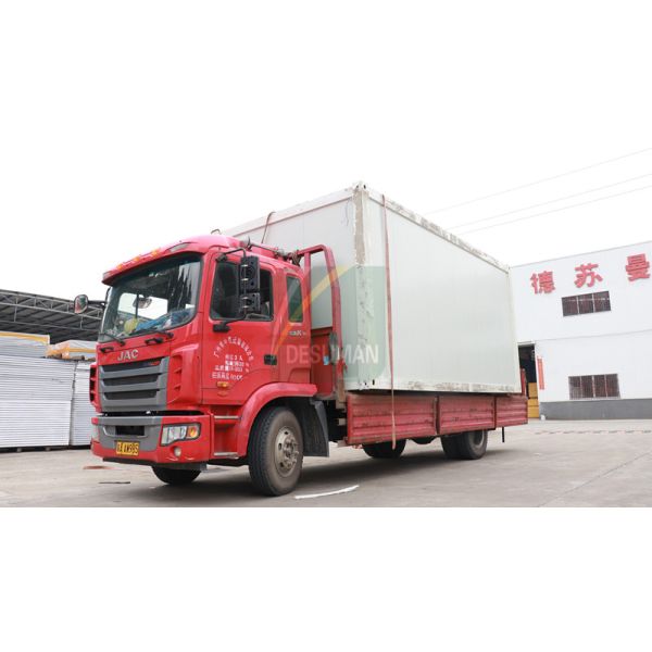 Quality Detachable Double Door Warehouse Flat Pack Container House for sale