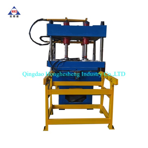 Quality Rubber Interlock Brick Making Machine Down Stroke Type 1 Layer for sale