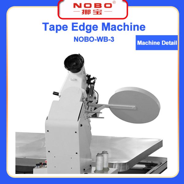 Quality Tape Edge Machine Production Efficiency 15 Sheets / Hours NOBO-WB-3 for sale