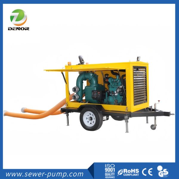 Quality Large Capacity Diesel Pump Truck For Natural Disaster Relief And Sewage Treatment for sale