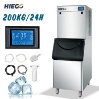 Quality Ice Cube Maker 200KG/24H Machine Full-Automatic Ice Bin Maker for sale