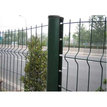 Quality Square Post Green V Mesh Fencing for sale
