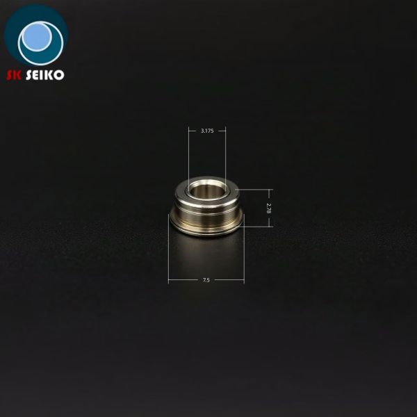 Quality SFR144K1TiZ1WN 3.175*7.5*2.78 High Speed Dental Bearing Stainless Steel Dental Ball Bearing for sale
