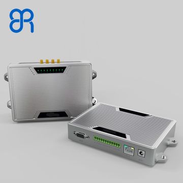 Quality Universal 4-Channel UHF RFID Reader Impinj Chip Inside 33dBm Excellent Multiple for sale
