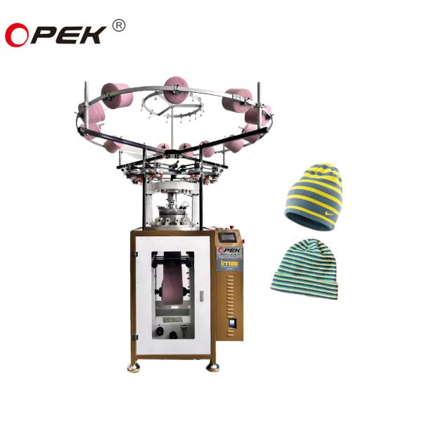 Quality 1X1 2X1 2X2 Rib Beanie Knitting Machine for Fish Scale Waffle Stitch and Winter Hats for sale