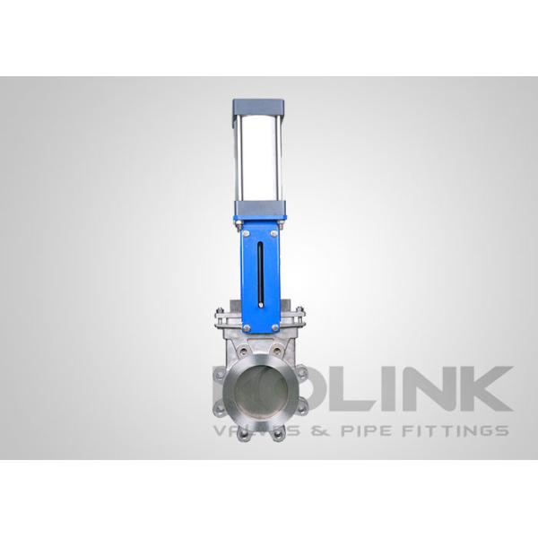 Quality Pneumatic Actuated Knife Gate Valve 2-48 Inch Class150 PN16 for sale