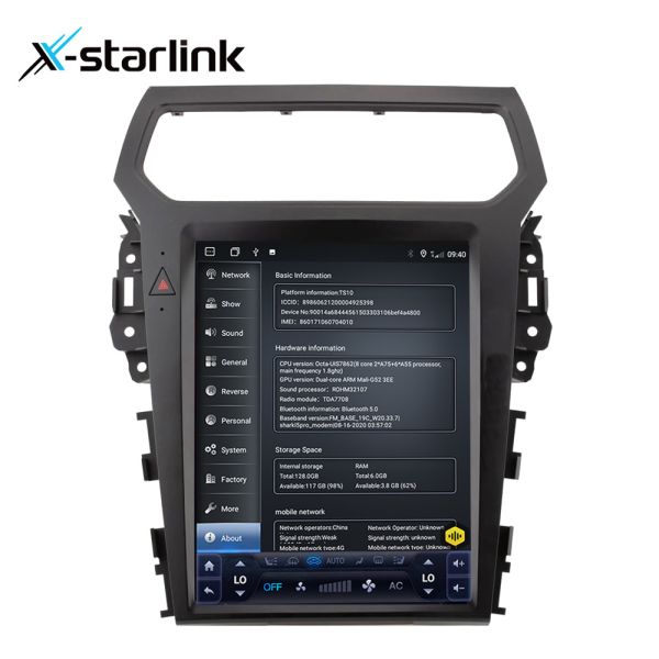 Quality For Ford Explorer 2014-2019 Radio Upgrade, Android 13 Stereo Head Unit, 12.1'' IPS Screen for sale