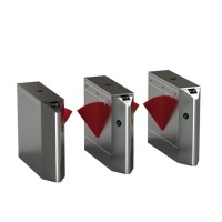 Quality High Speed Retractable Flap Barrier Gate with Self Detection and 304 or 316 Stainless Steel Housing for sale