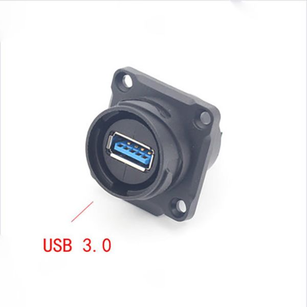 Quality Car Waterproof Connector IP67 30V 1.5A USB 3.0 Nylon for sale