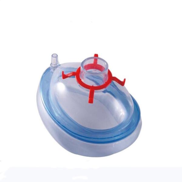 Quality Medical PVC Air Cushion Face Mask , Disposable Anesthesia Face Mask for sale