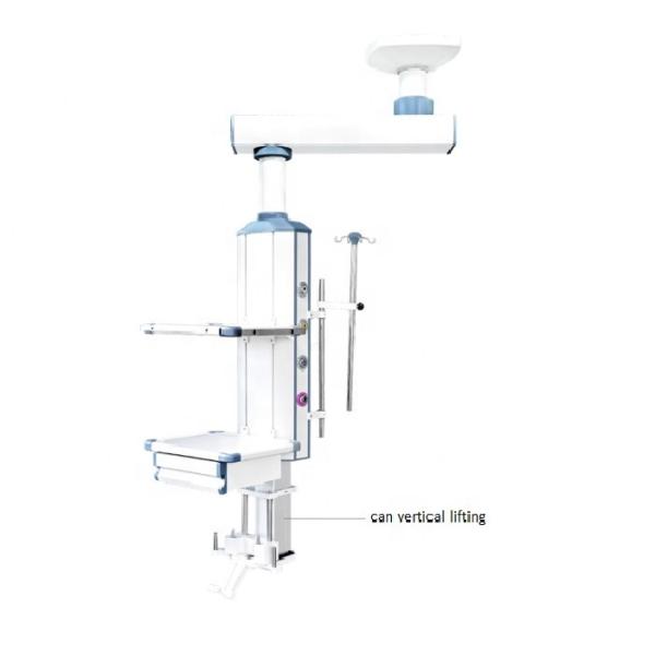 Quality Aluminum Alloy Gas Medical Ceiling Pendant 800mm Length 340 Degree for sale