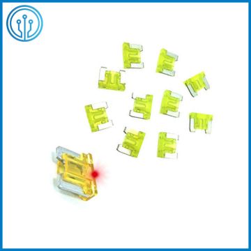 Quality 85C Low Profile 32VDC Car Blade Fuses Zinc Alloy 20 Amp Auto Fuse for sale