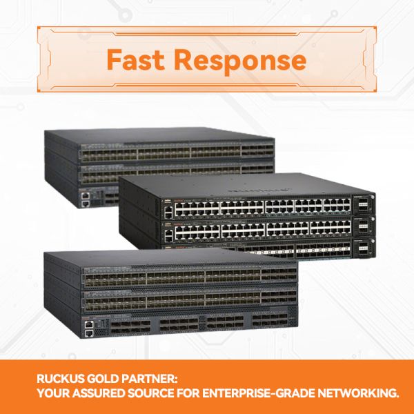 Quality RUCKUS network switch ICX 7550-24P Enterprise Stackable Switch for sale