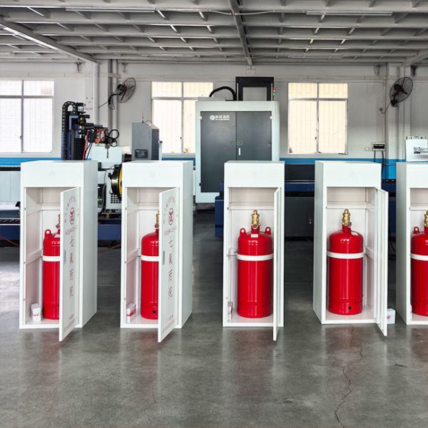 Quality 40L HFC-227ea Automatic FM200 Fire Fighting System For Industrial Electrical Room for sale