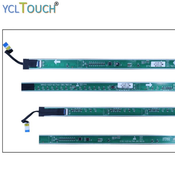 Quality Finger Touch Screen Components PCBA Module Army Green Size Customized for sale