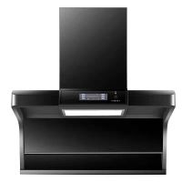 Quality Suction Island Range Hood with 200W Power and Ceiling Mounted Lampblack Machine for sale