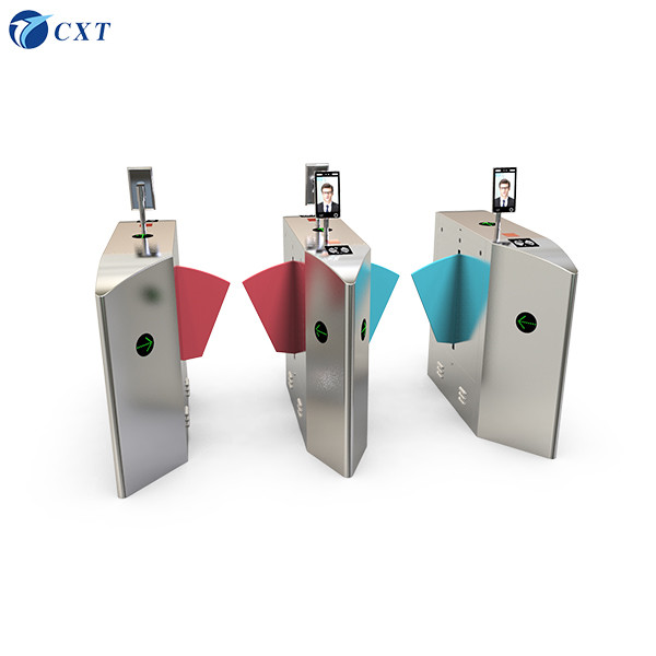 Quality Fully Automatic Intelligent Flap Barrier Turnstile Gate Security Access Gates 140J for sale