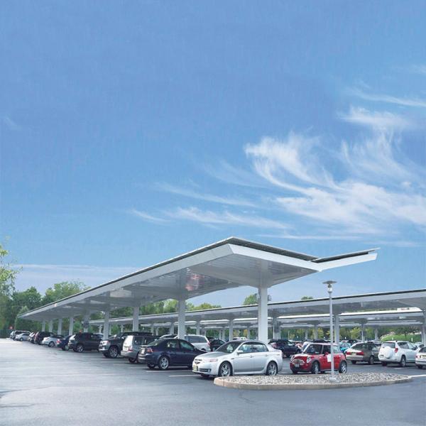Quality On / Off Grid BIPV Solar carport mounting system solar bracket solar structure for sale