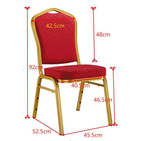 Quality Banquet Chairs For Sale 6cm Seat Thickness Hotel Furniture for sale