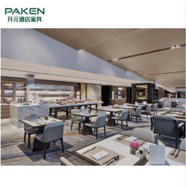 Quality Custom Commercial Furniture One Stop Solution Hotel Dining Chair Table for sale
