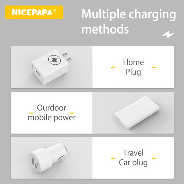 Quality Nice Papa Temperature Control Bottle Warmer Lightweight USB Charging 10W for sale