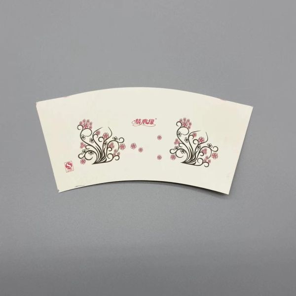 Quality Double Wall 150ML 4oz Paper Cup Blank 300gsm Bamboo Pulp Raw Materials for sale