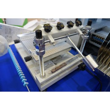 Quality SMT Solder Paste Stencil Machine 3040 + CHMT48VB SMT Pick And Place Machine for sale