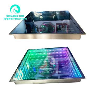 Quality LED Light Source 5050 RGB Led Removable Glass Tiles for Interactive Neon Dance for sale