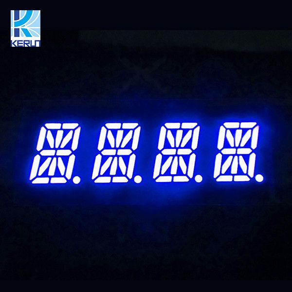 Alphanumeric 16 Segment LED Display 4 Digit 0.39 Inch Blue Green Color ...