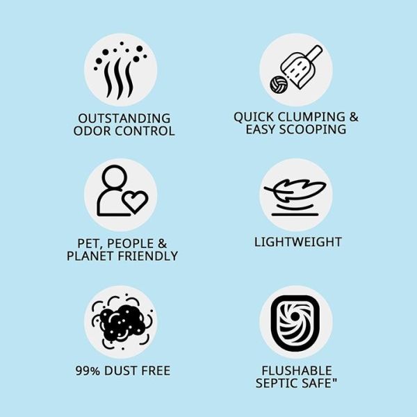 Quality High Absorption Tofu Cat Litter Dust Free Strong Odor Control Environmentally for sale