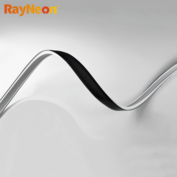 Quality 20*10mm Silicone LED Strip Cover Flexible With Neon Border for sale