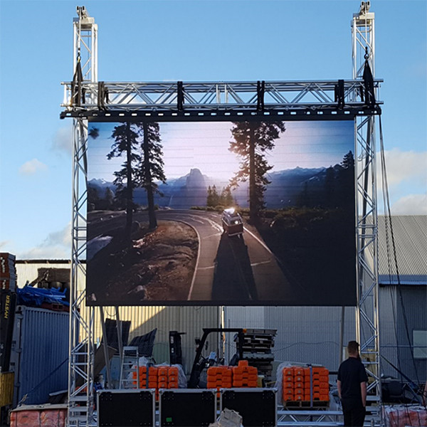 Quality Full Colour Led Video Wall Rental , Outdoor Led Screen For Car Show / Stage for sale