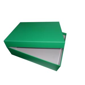 Quality 157gsm Custom Printed Cardboard Boxes PMS Colorful CDR 12x12 With Lid Hardcover for sale